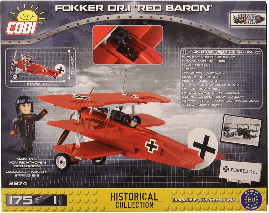Fokker Dr.1 Red Baron - Wisconsin Veterans Museum Gift Shop